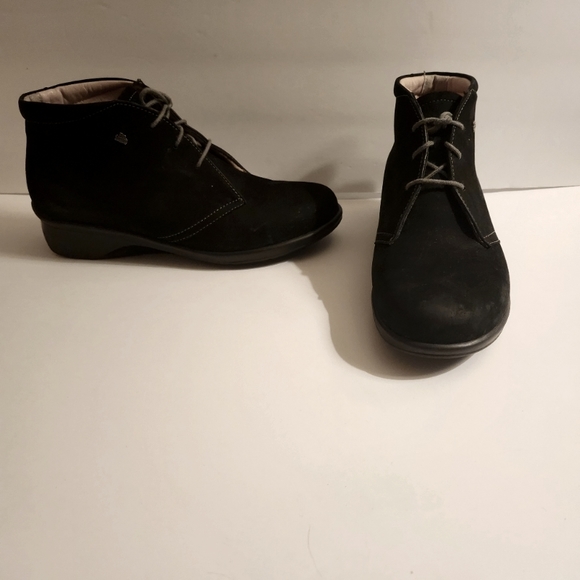 Finn Comfort | Shoes | Finn Comfort Mostar Black Leather Ankle Boots ...
